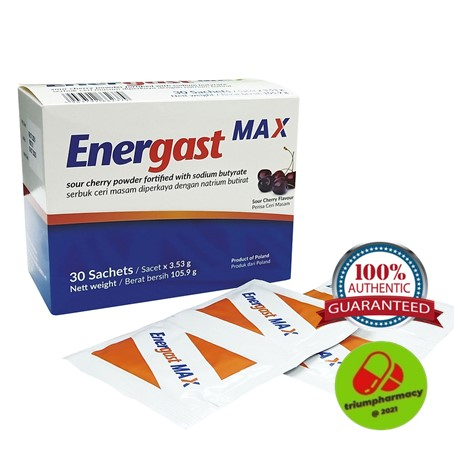 Energast MAX 30 Sachets (Exp. Date:03/27) | Shopee Malaysia