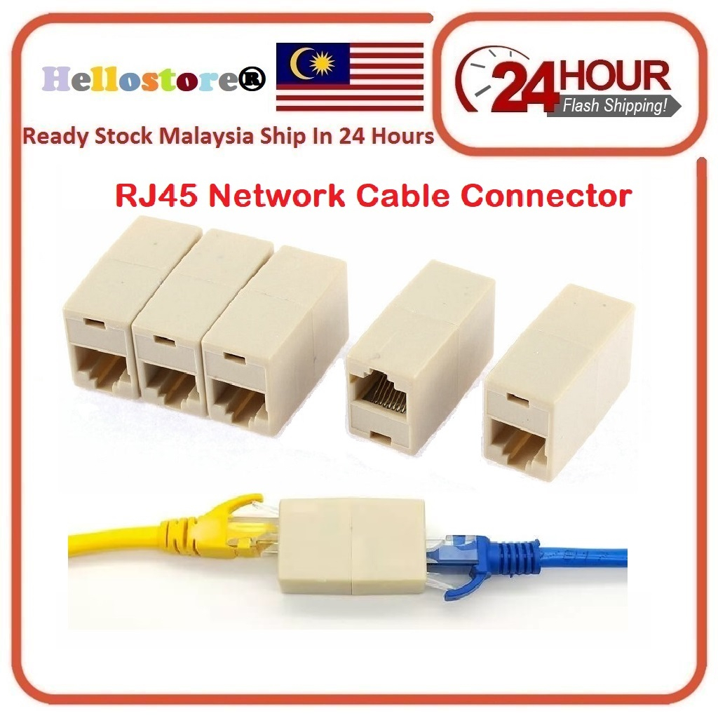 RJ45 Network Cable Connector 8P8C Ethernet Cable Connector Lan Network ...