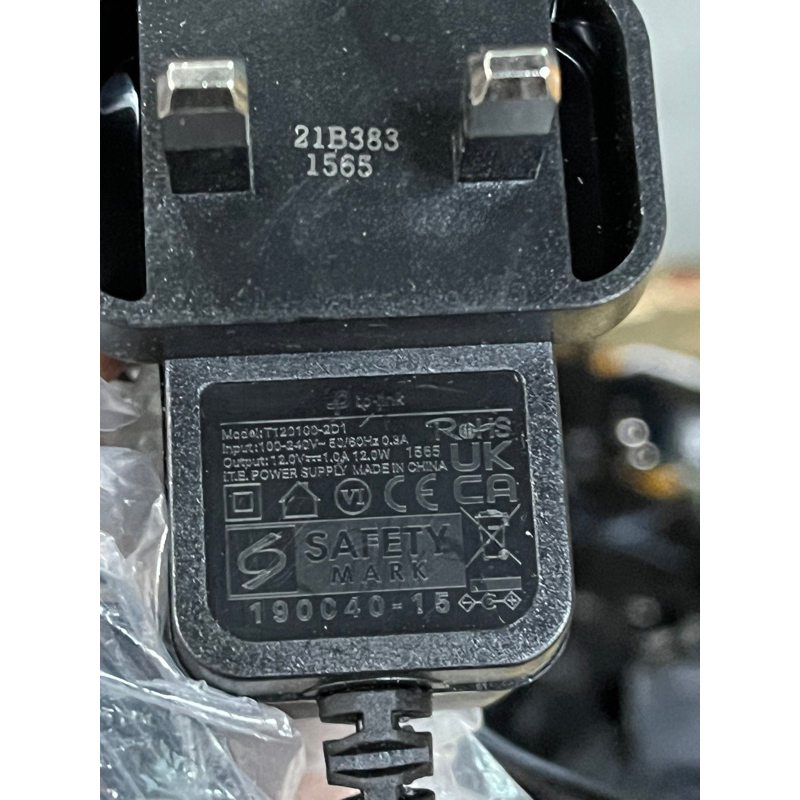 New TP-LINK POWER ADAPTOR 12V 1.0A MODEL: T120100-2D1 (ORIGINAL ...
