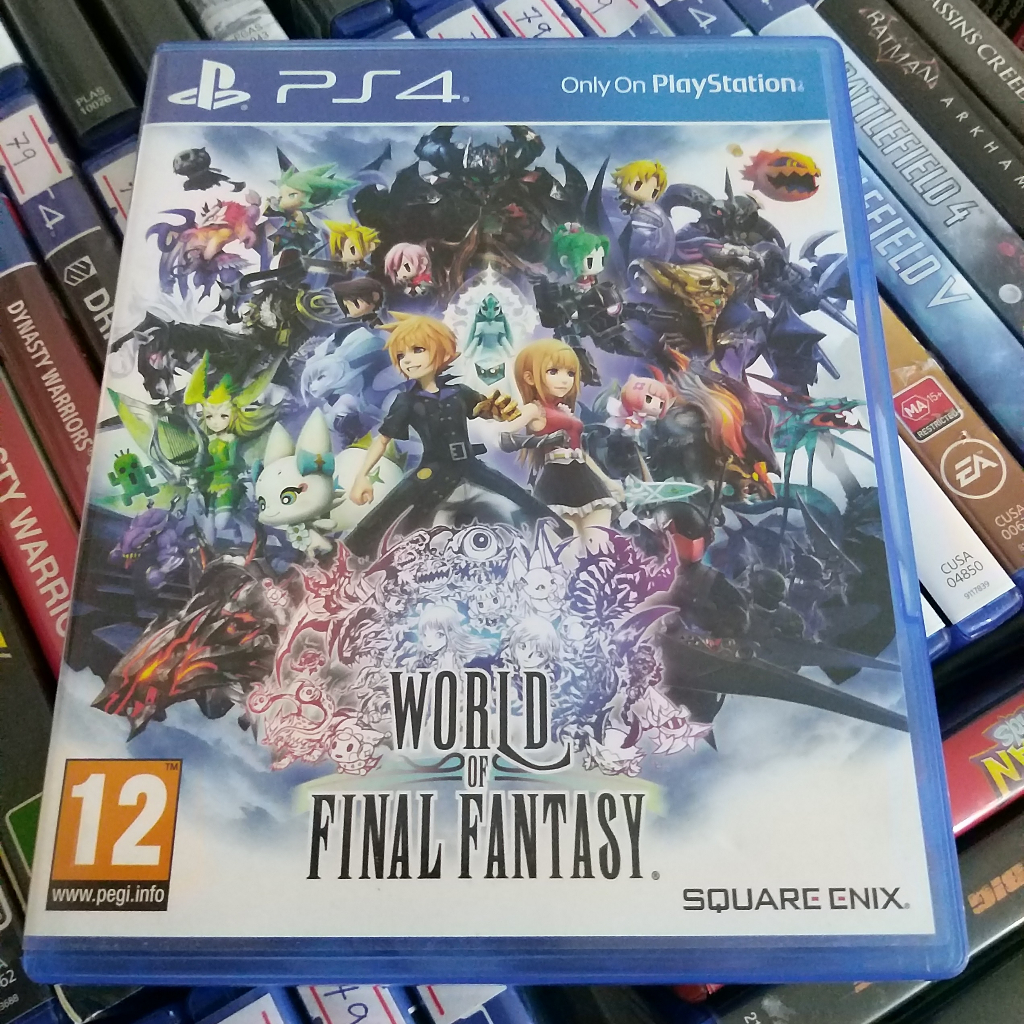 PS4 GAME WORLD OF FINAL FANTASY [USED] | Shopee Malaysia