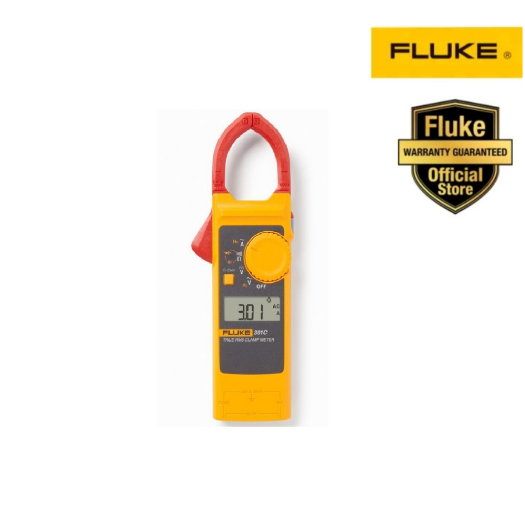 Fluke 301C True RMS AC Clamp Meter,1000A AC range | Shopee Malaysia