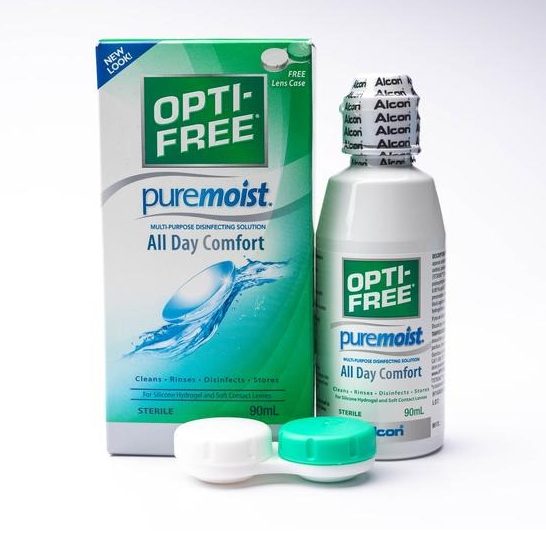 Opti-Free Pure Moist All Day Comfort 90ml ( Exp Date: 09/24 ) | Shopee ...