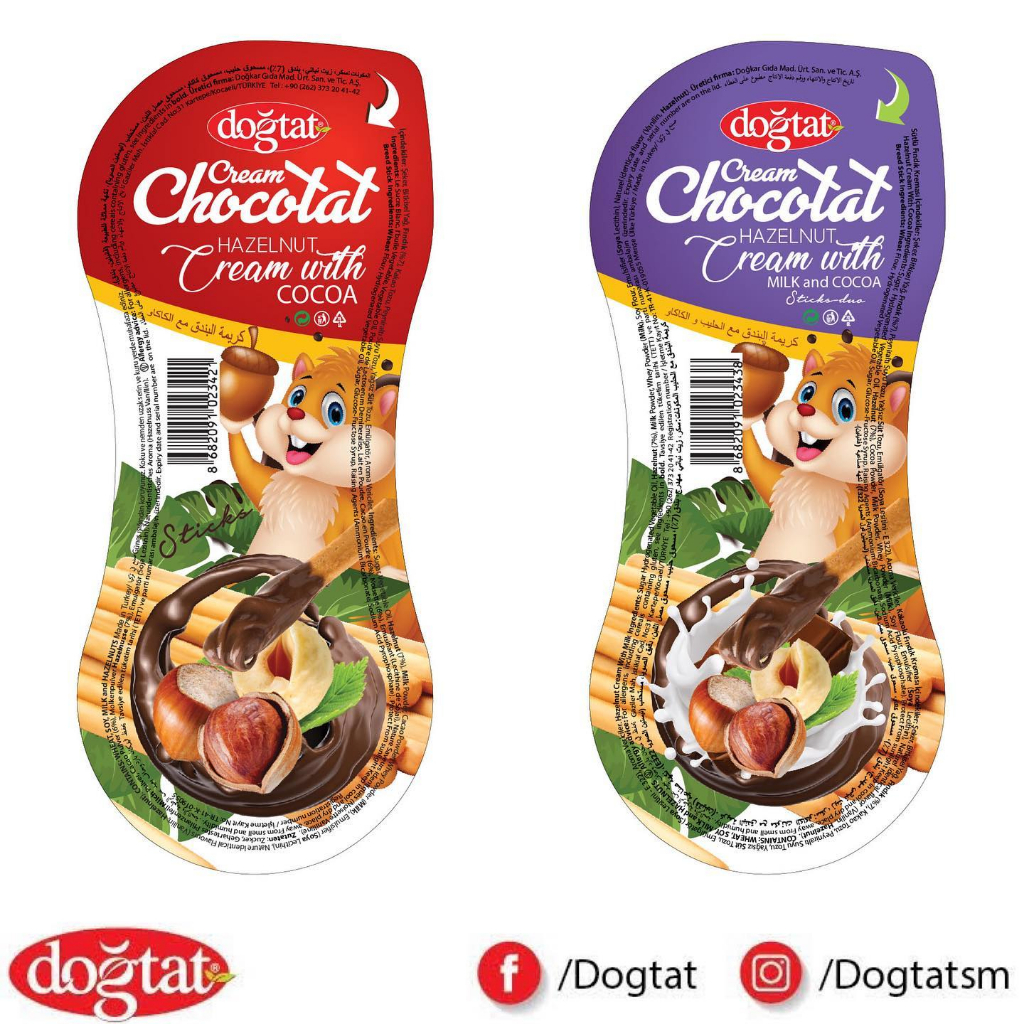 [Produk Halal Viral] CREAM CHOCOTAT Hazelnut Cream with Cocoa 25g (FROM ...