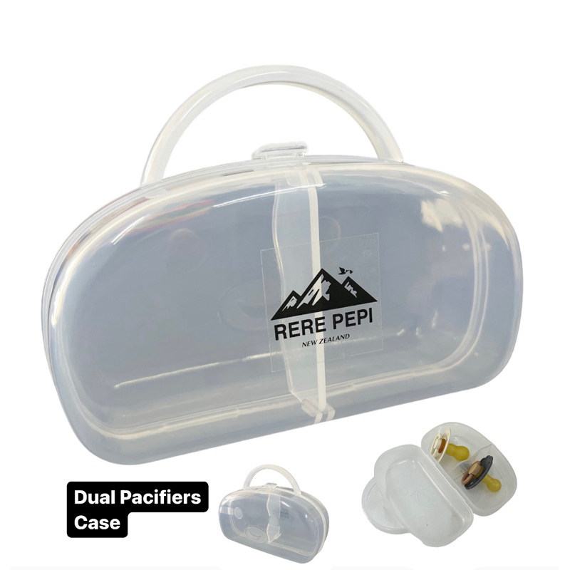 Rere Pepi Nz Dual Pacifier Case Rectangular Minimalist | Shopee Malaysia
