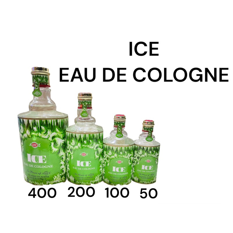 Original 4711 Ice Eau De Cologne 50ml/100ml/200ml/400ml Made In Germany ...