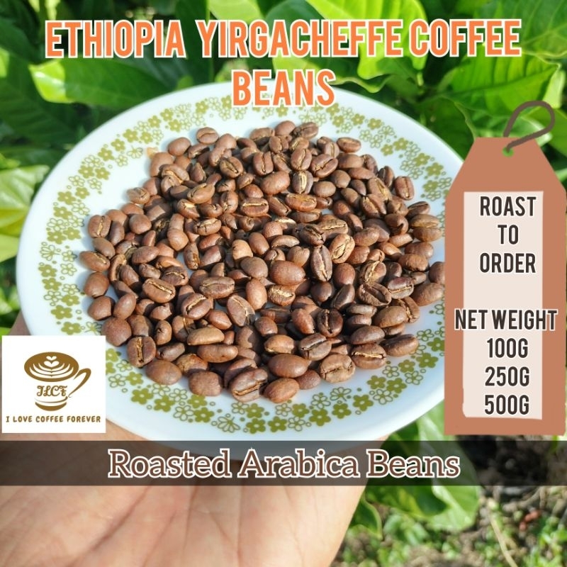 Ethiopia Yirgacheffe Coffee Beans Grade 1 Medium Roast 250g | Shopee Malaysia