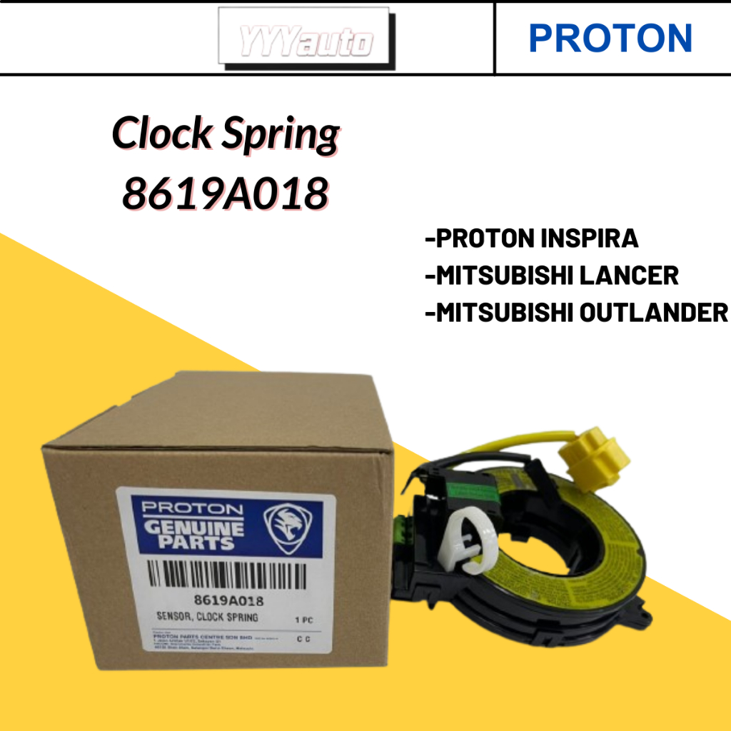 Proton Clock Spring Spiral Cable Triton L200 Pajero Sport Lancer ...