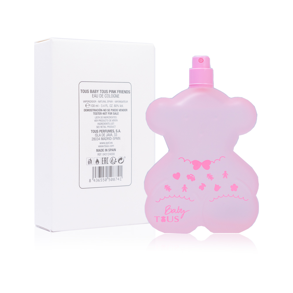 Tous Baby Tous Pink Friends Eau de Cologne 100ml (Tester Unit With Box ...