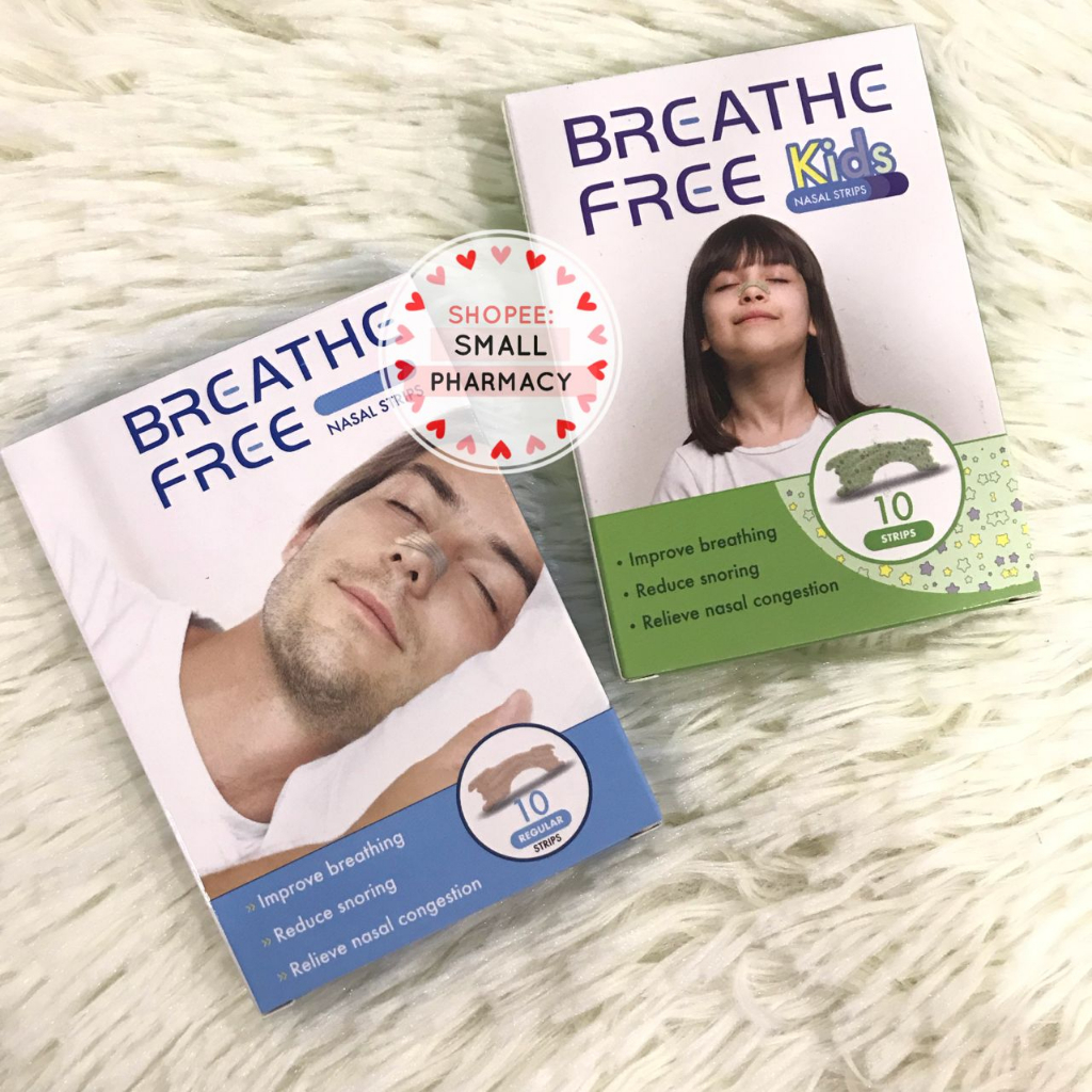Breathe Free Nasal Strips 10s Adult/ Kids | Shopee Malaysia