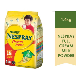 Nespray Full Cream Milk Powder 1.4kg / Susu Tepung Penuh Krim 550g ...