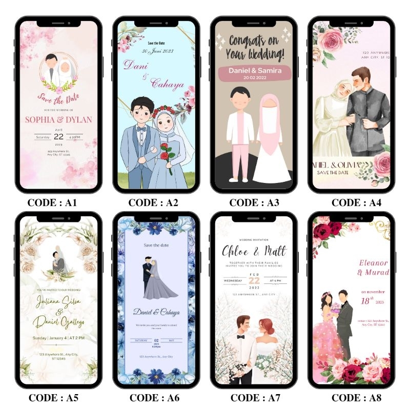 E-CARD PDF RSVP | KAD KAHWIN DIGITAL RSVP @ TUNANG, BIRTHDAY, AQIQAH ...