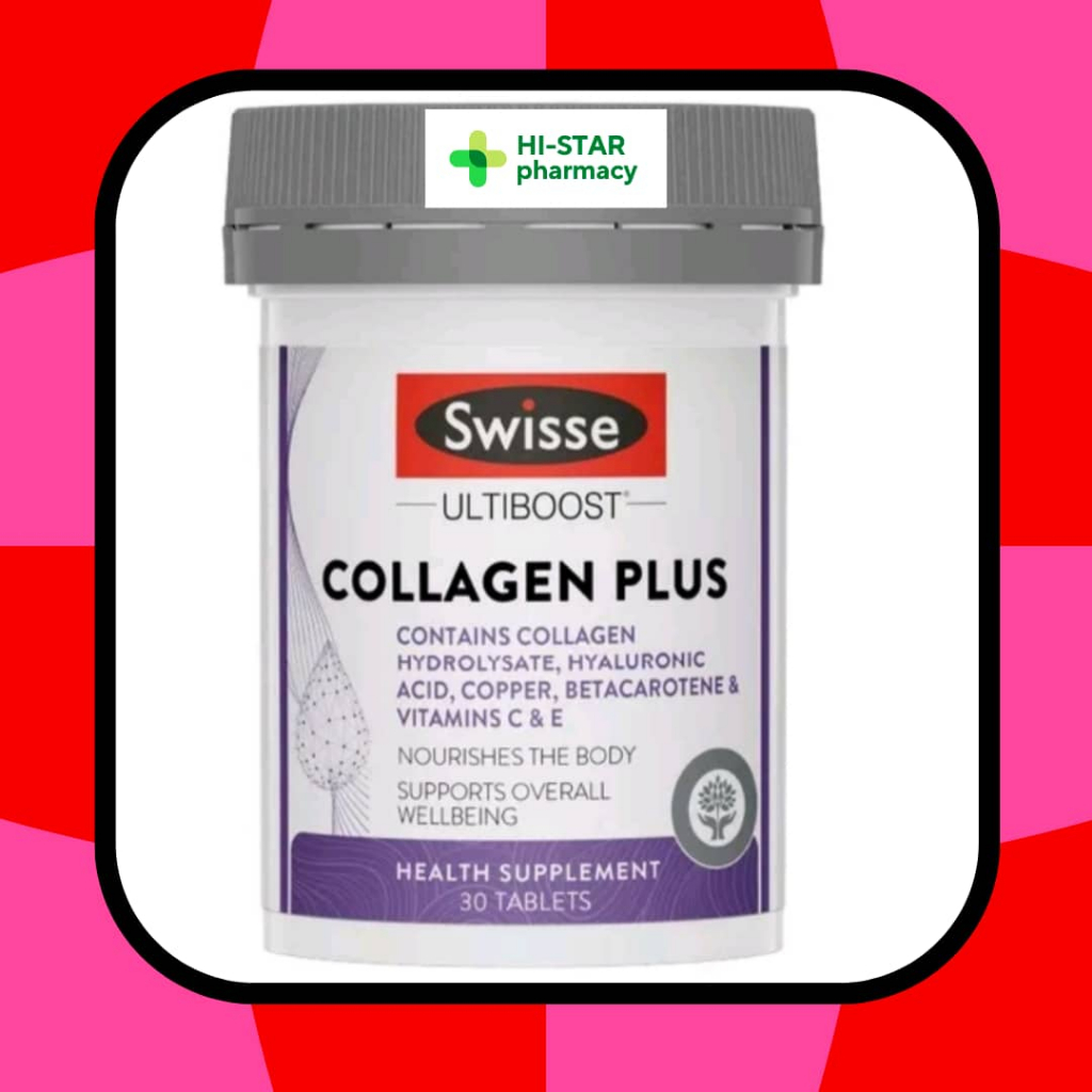Swisse Ultiboost Collagen Plus 30 Tablet (EXP: 03/2024) | Shopee Malaysia