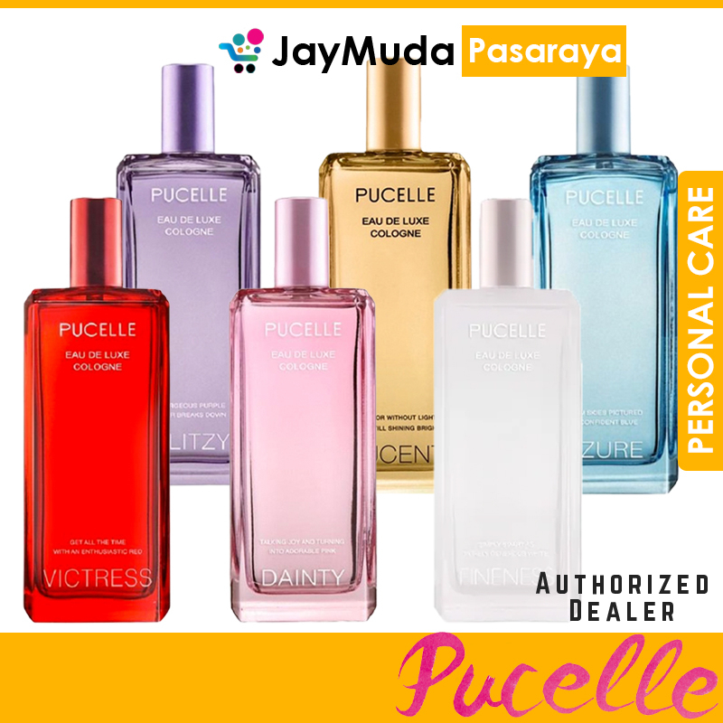 Pucelle Eau De Luxe Cologne 100ml Perfume Minyak Wangi Long Lasting ...