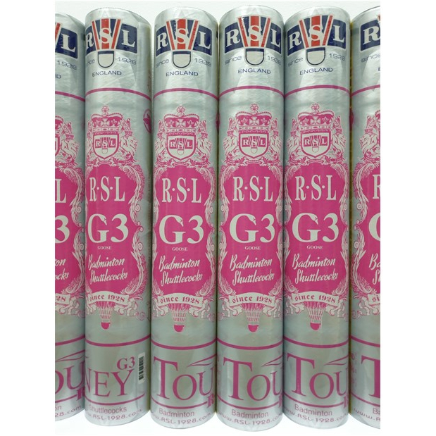 RSL Shuttlecock G3 (Speed 77) ( 1Tube =12pcs ) | Shopee Malaysia