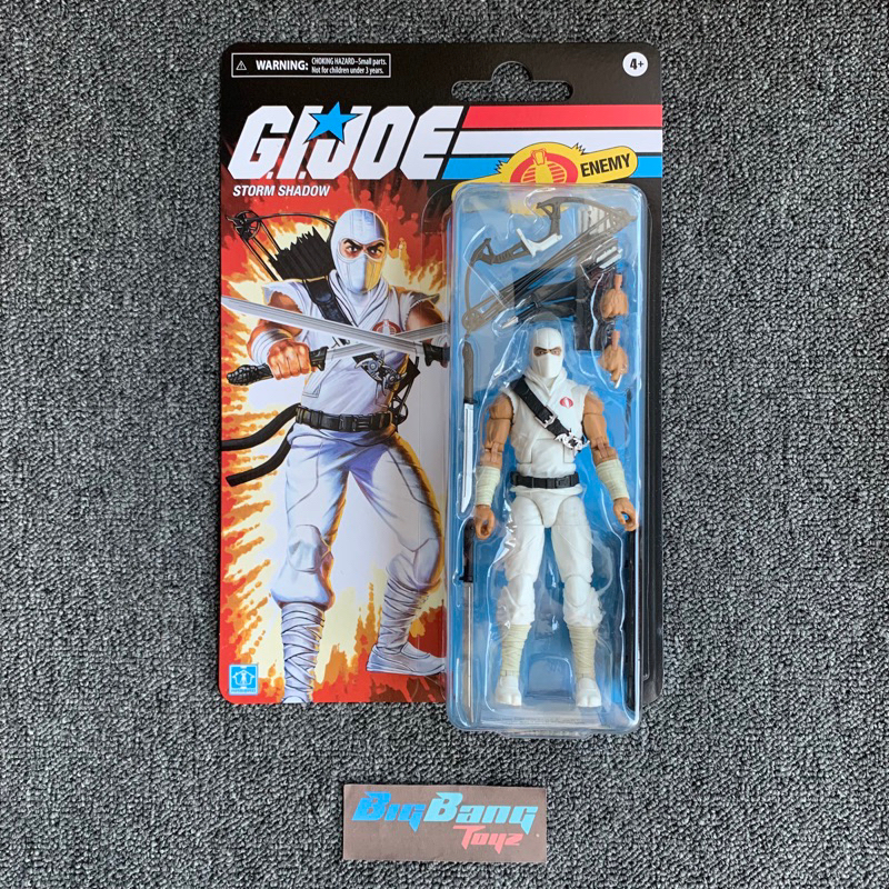 Hasbro G.I Joe Classified Series Retro Storm Shadow Action Figure (In ...