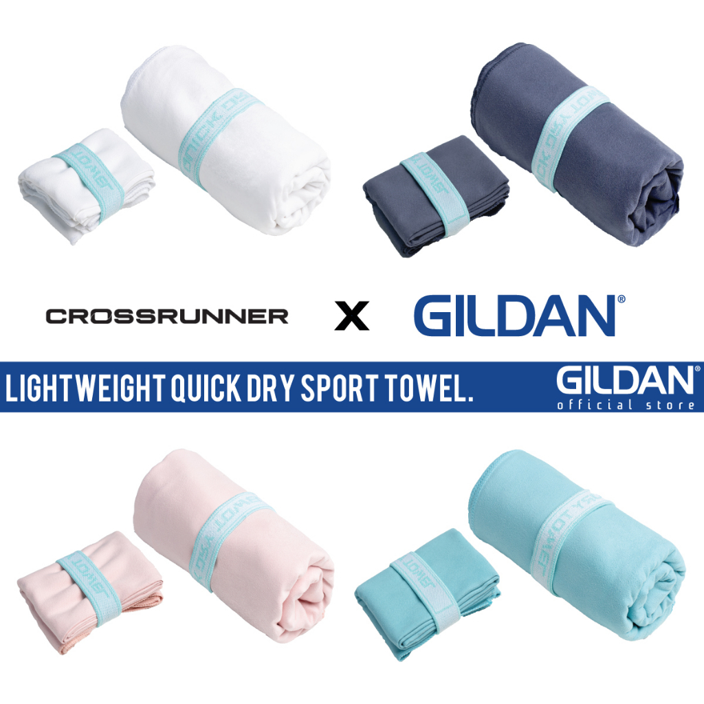 GILDAN x CROSSRUNNER ULTIFRESH HYDT Quick Dry Anti-Bacterial Sport Bath ...