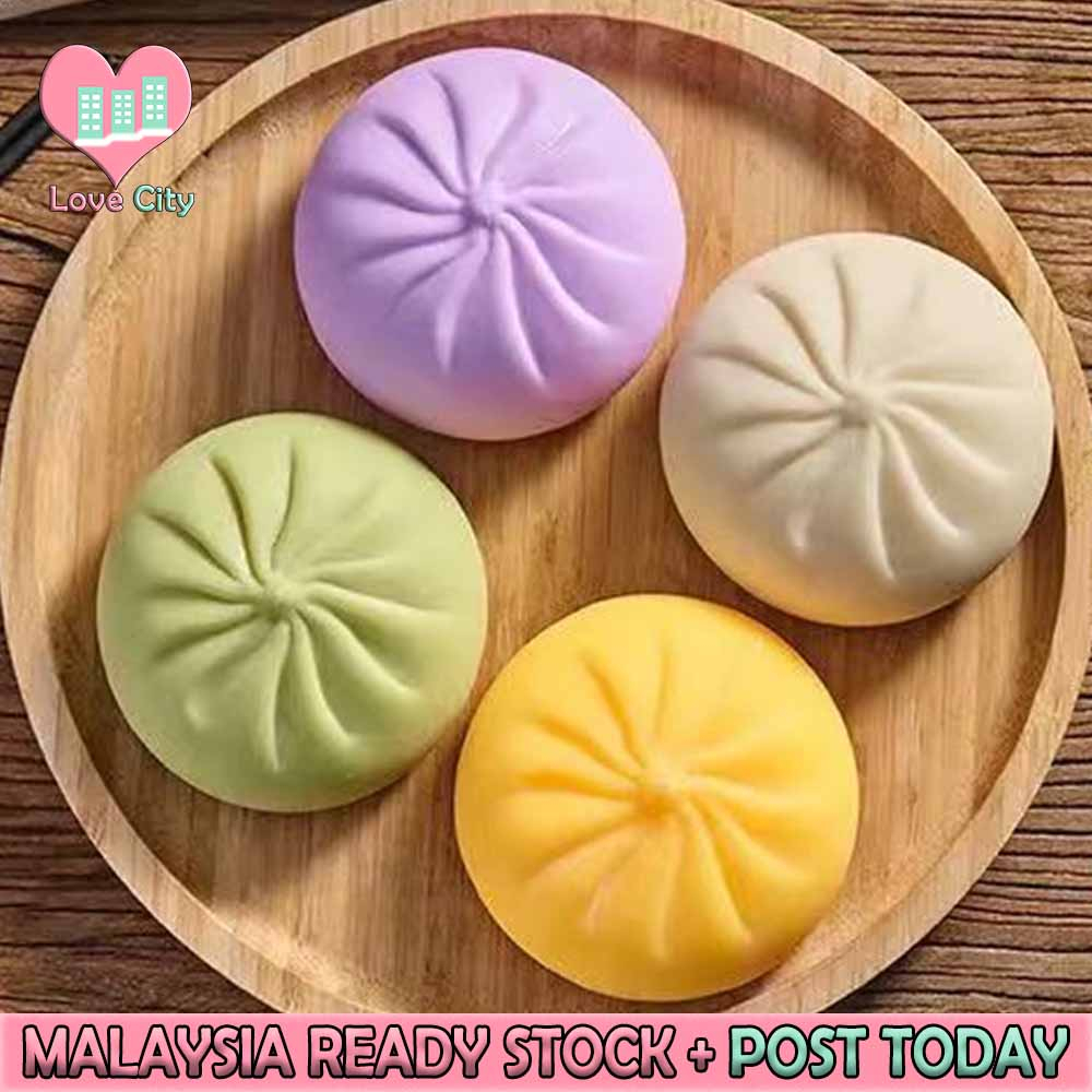 Squishy Bun Bread With Fragrance Children Toys SqueezeParty Anxiety ...