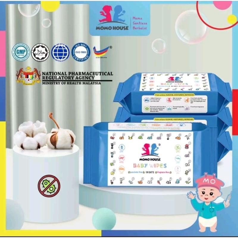 Baby wipes tissue for newborn baby | Shopee Malaysia