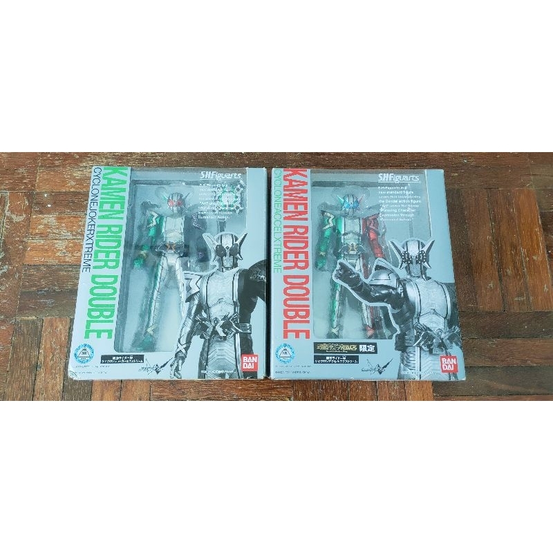 S.H.Figuarts Kamen Rider W (Cyclone Joker Extreme) and (Cyclone Accel ...