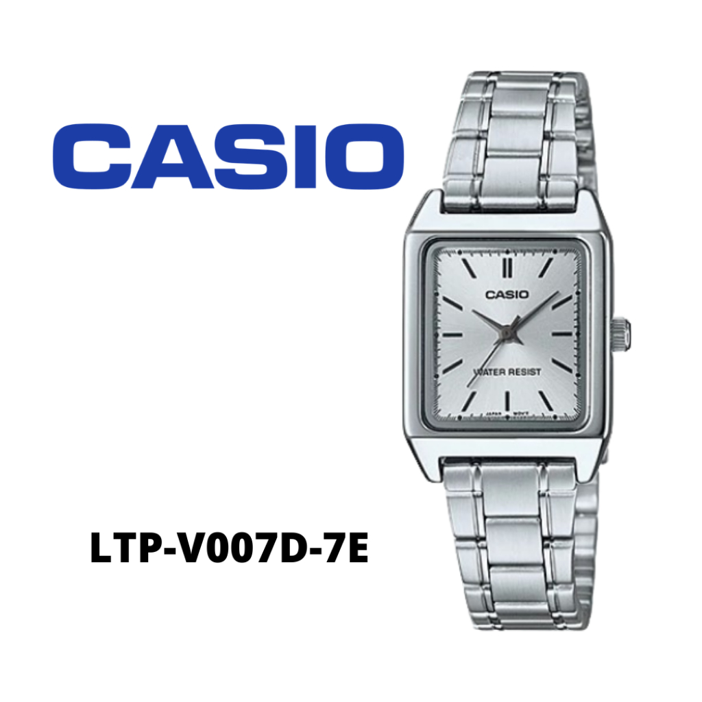 Casio Standard Analog Ladies Watch Ltp V007d 7e Shopee Malaysia