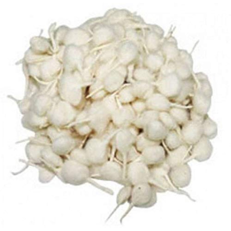 Cotton Round Batti Wicks For Pooja Aarti Natural White Cotton Wick ...