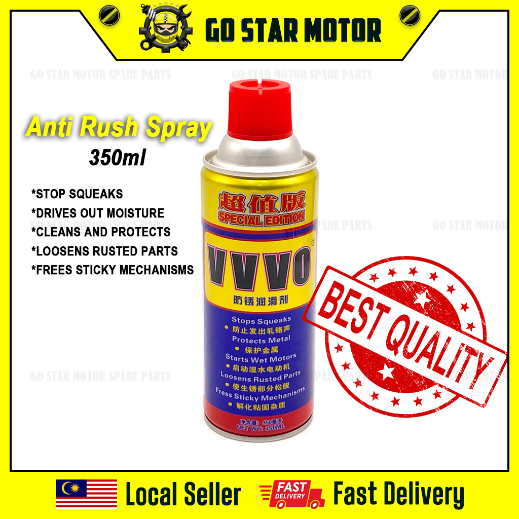 VVVO Antirust Multipurpose Lubricants Oil Multi-Use Spray Besi VVV0 ...