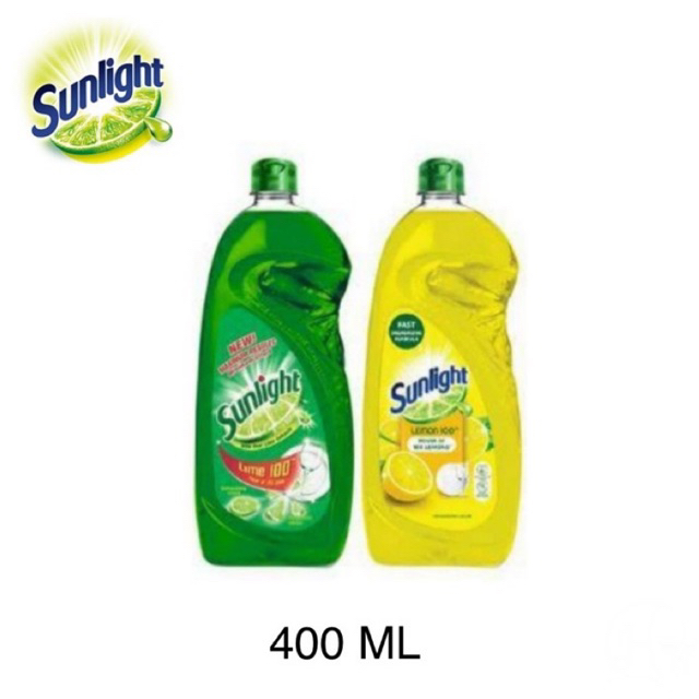 Sunlight Dishwash Liquid 400ml - Lime / Lemon | Shopee Malaysia