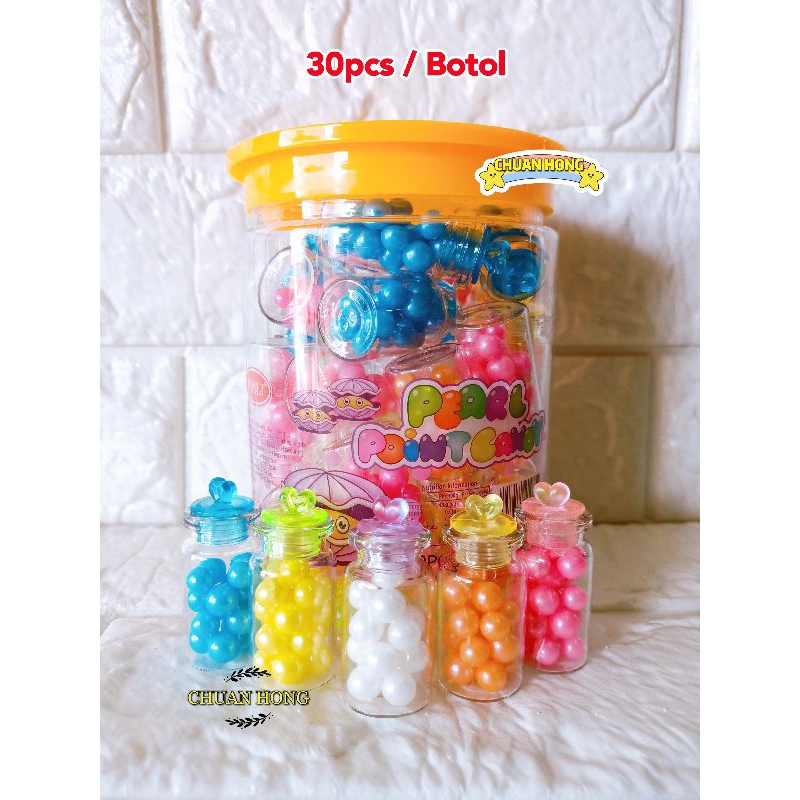 Pearl Point Candy Gula Mutiara 30pcs / Botol | Shopee Malaysia