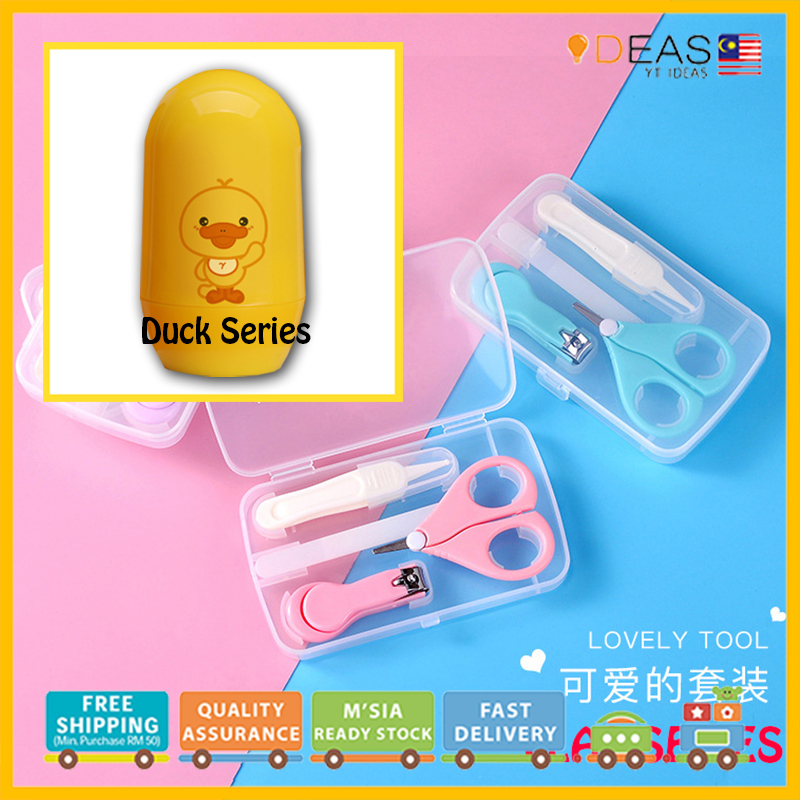 Kids Baby Nail Cutter Clipper Scissors Grooming Kits Infant Scissors 4 ...