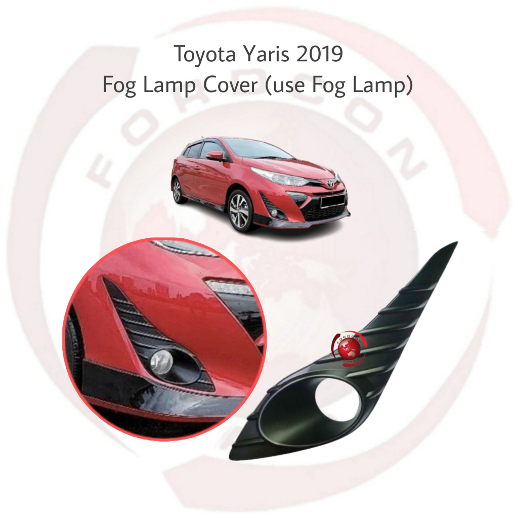 Toyota Yaris Fog Lamp Cover (USE FOG LAMP) NSP151 E-SPEC 52128-0D740 ...