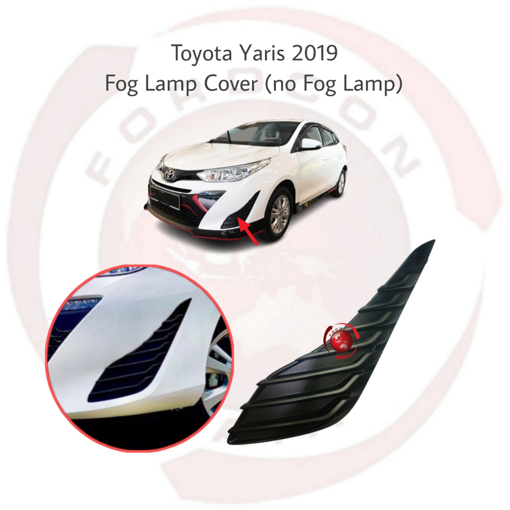 Toyota Yaris Fog Lamp Cover (no fog lamp) NSP151 J-Spec 52128-0D730 ...