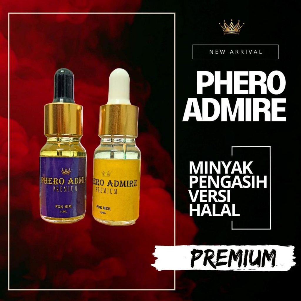 PERFUME PHERO ADMIRE PREMIUM!!! FOR MEN & WOMEN | Shopee Malaysia