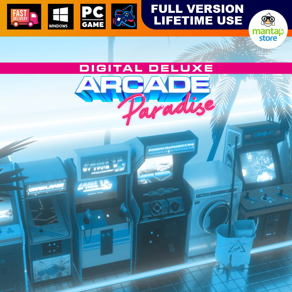 ARCADE PARADISE: DIGITAL DELUXE EDITION + 8 DLC🔥[ PC DIGITAL GAMES ]🔥 ...