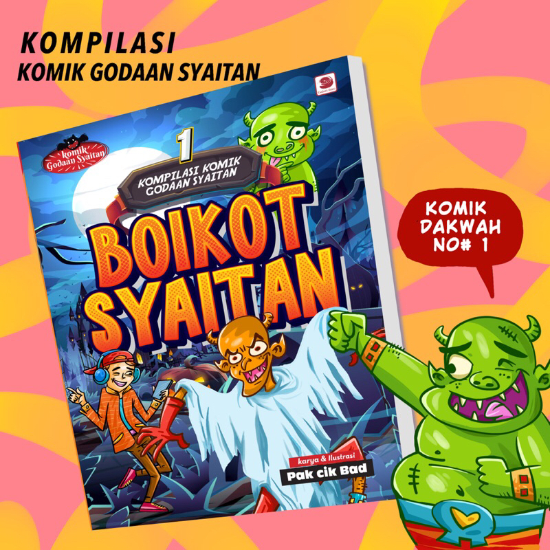 BOIKOT SYAITAN ; kompilasi komik godaan syaitan no1- pakcikbad | Shopee ...