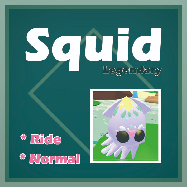 🔥Squid🔥(R/Normal) *Legendary* 🔥Squid🔥 [VIRTUAL ITEM] | Shopee Malaysia