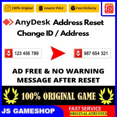 Anydesk Address Reset (Remove Ads and Block) | Shopee Malaysia