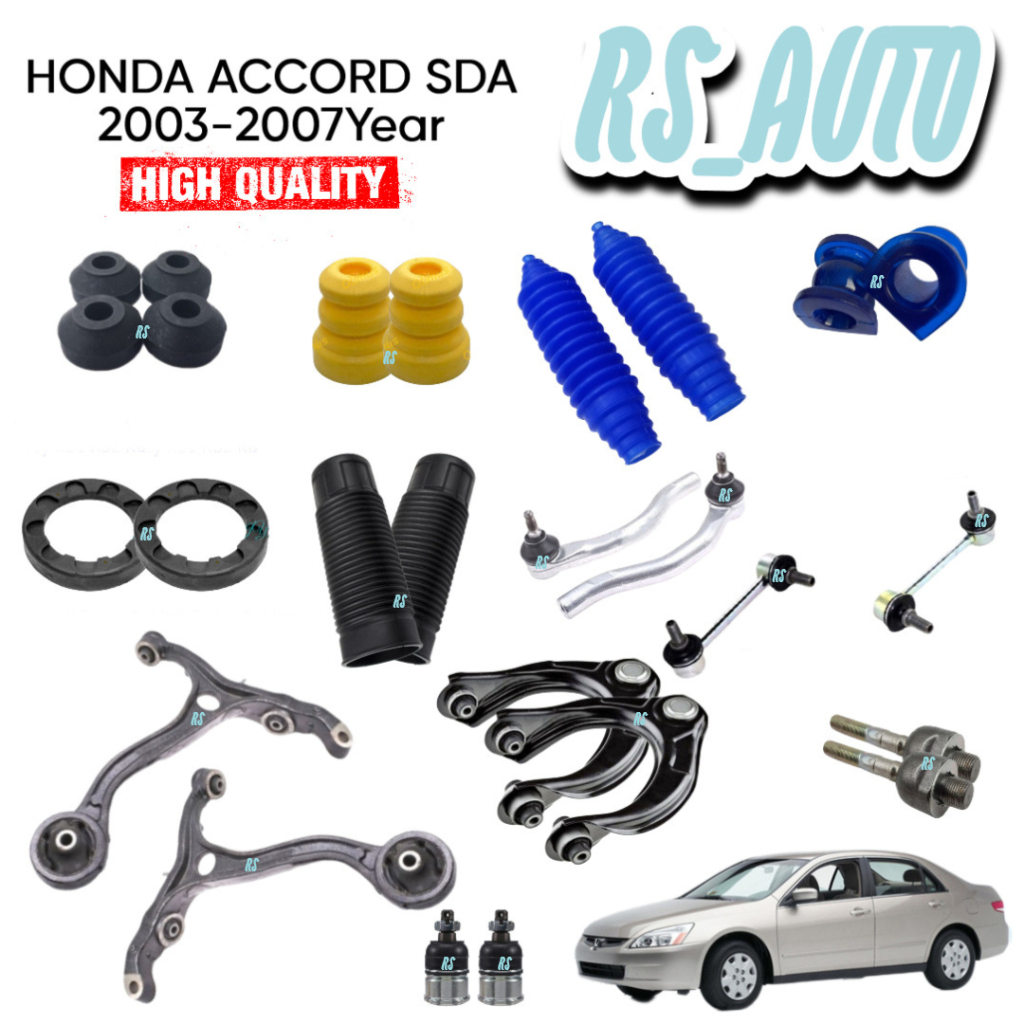 26 Item Combo Set FRONT Suspension Part Honda Accord SDA Lower Upper ...
