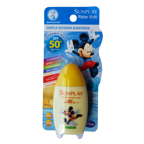 Sunplay Water Kids Outdoor Sunscreen SPF 50+++ For Face & Body 35g ...