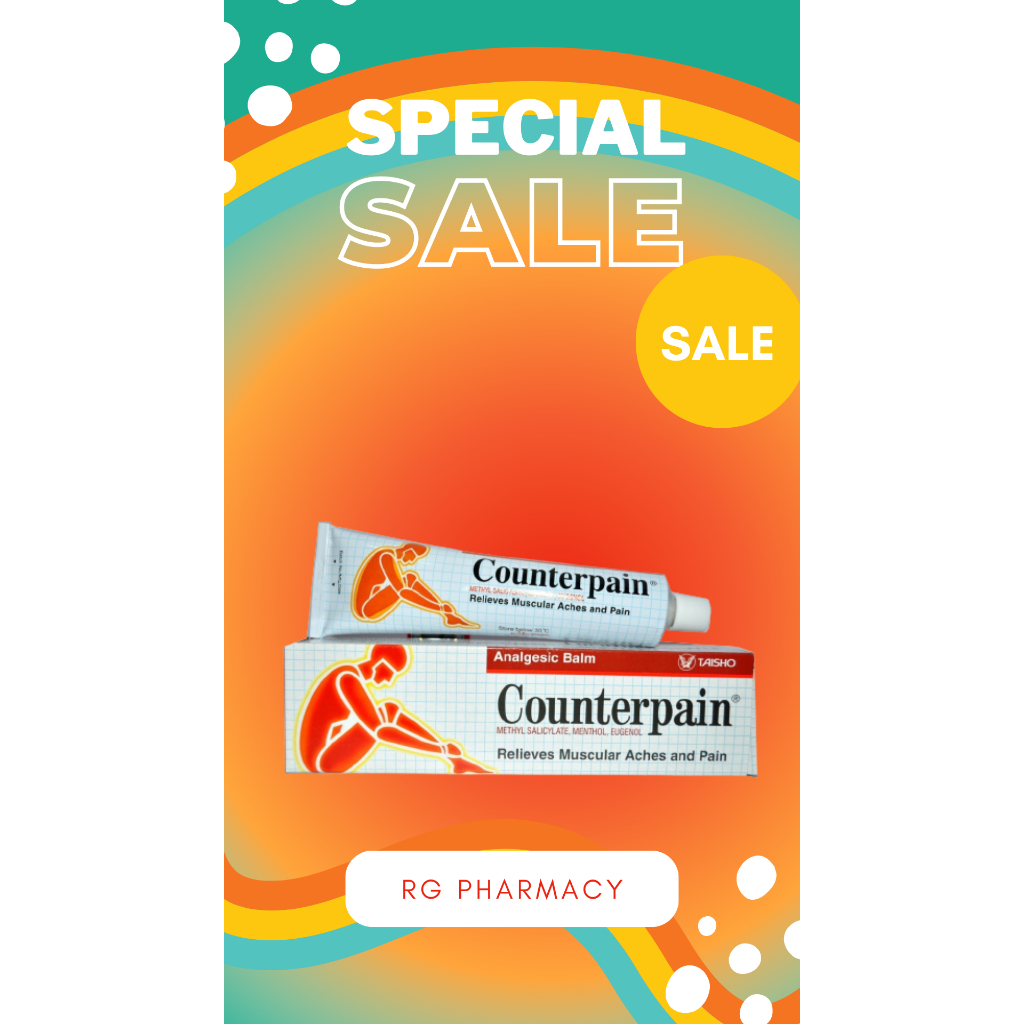 Counterpain Analgesic balm 30g/60g | Shopee Malaysia