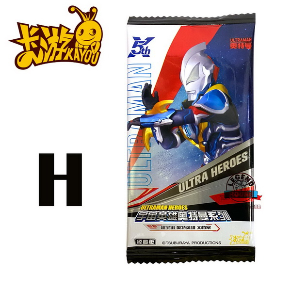 KAYOU Super Hero Ultraman Cards Kayou Series 2 Pack 6 Cards Set ...