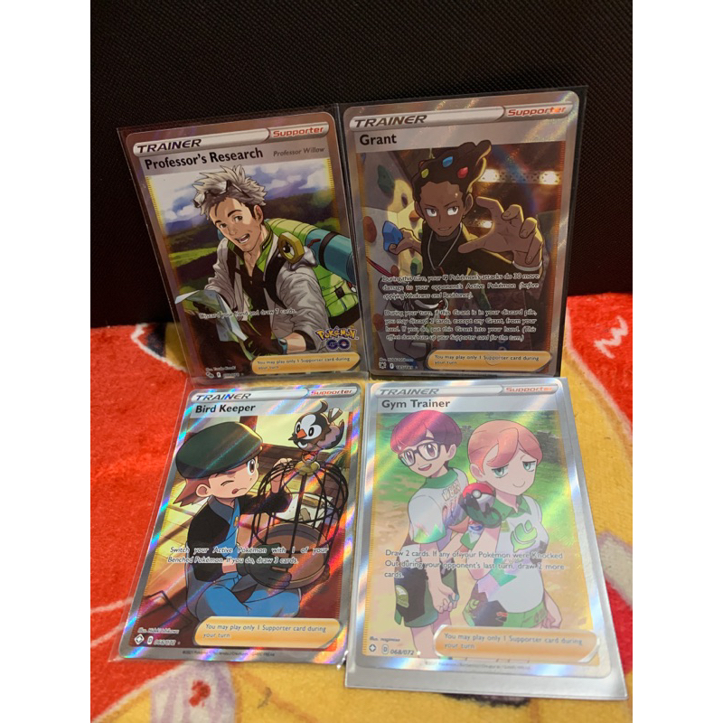 Pokemon Tcg - Full art trainer grant bird keeper | Shopee Malaysia