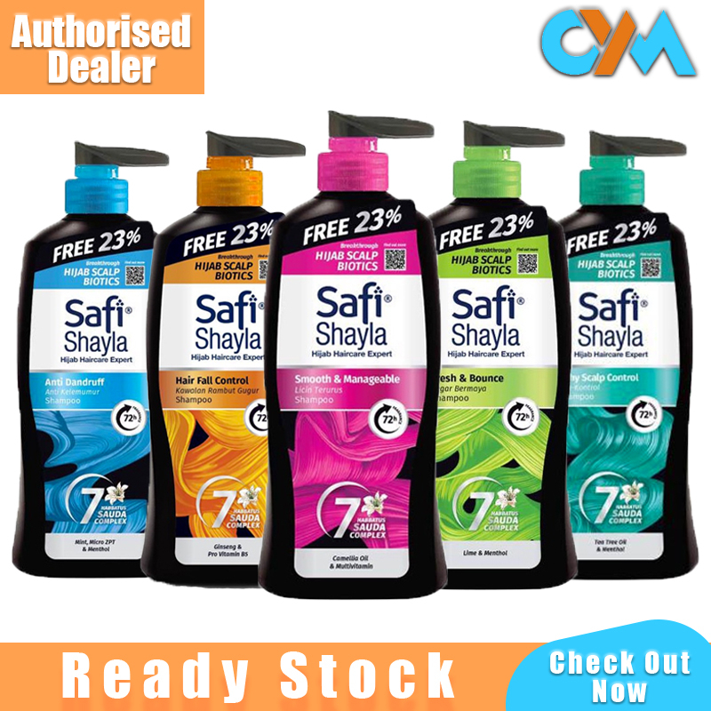 Safi Shayla shampoo 640g Licin Terurus Segar Bermaya Kawalan Rambut ...