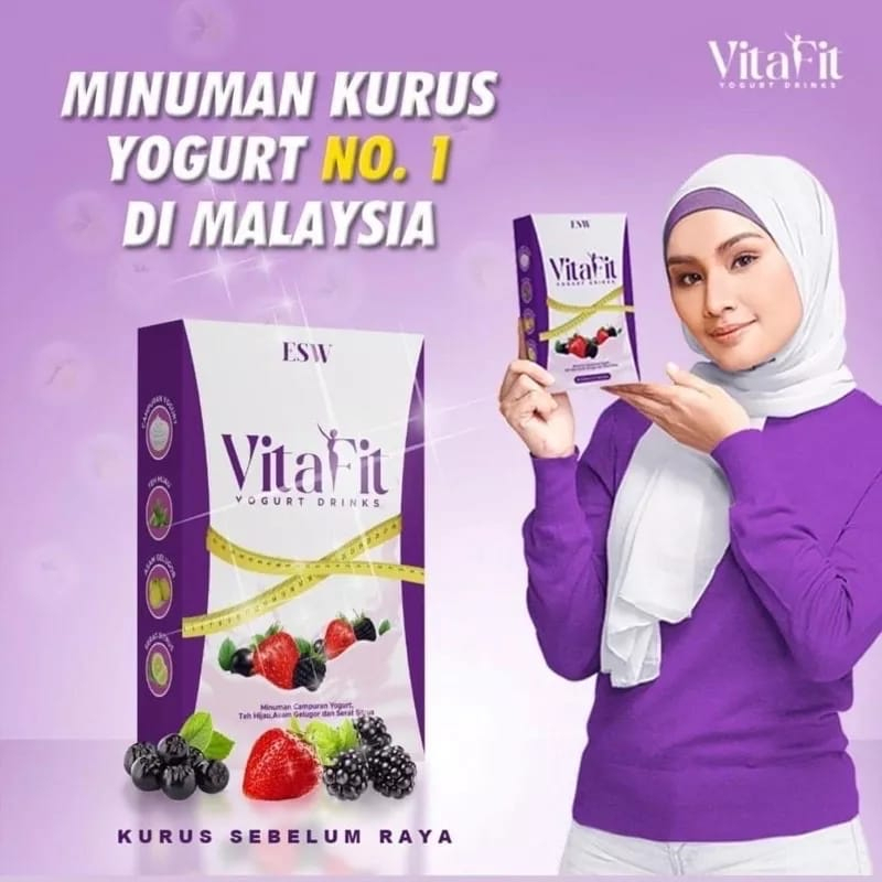 VITAFIT MINUMAN KURUS NO 1 MALAYSIA ORIGINAL | Shopee Malaysia