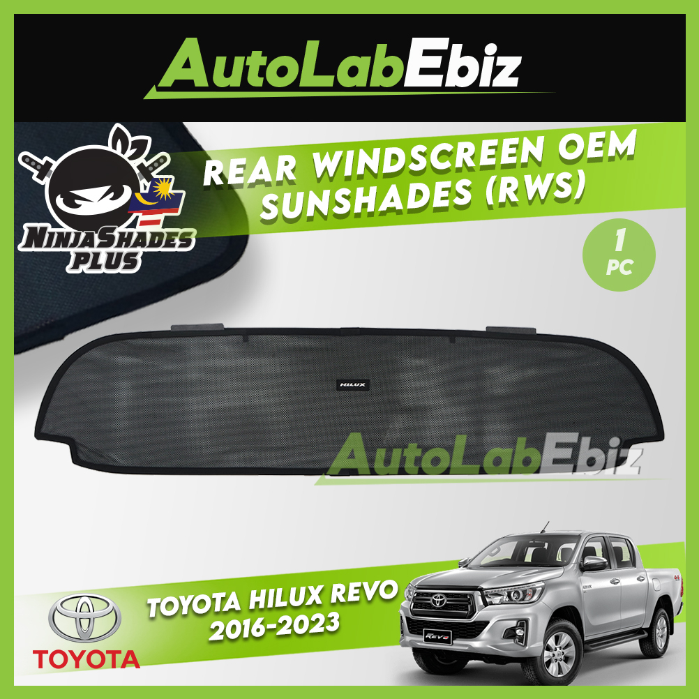 Toyota Hilux Revo 2016-2023 NinjaShades Plus Rear Windscreen OEM ...
