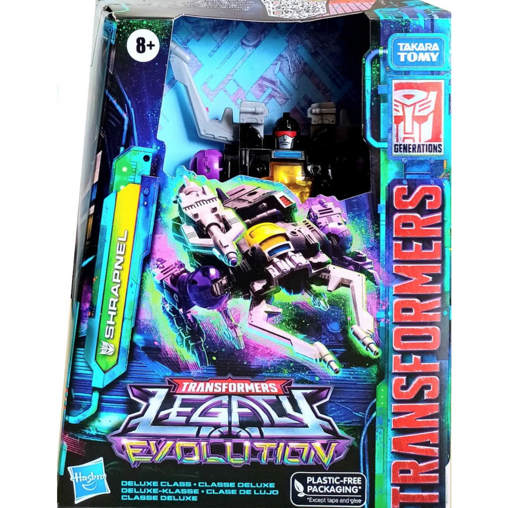 Hasbro Transformers Legacy Evolution Deluxe Shrapnel MISB | Shopee Malaysia
