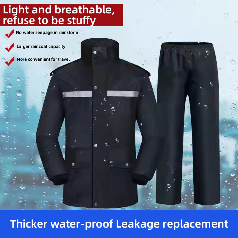 Premium Raincoat Reflective Rainsuit Baju Hujan Motorcycle Bike ...