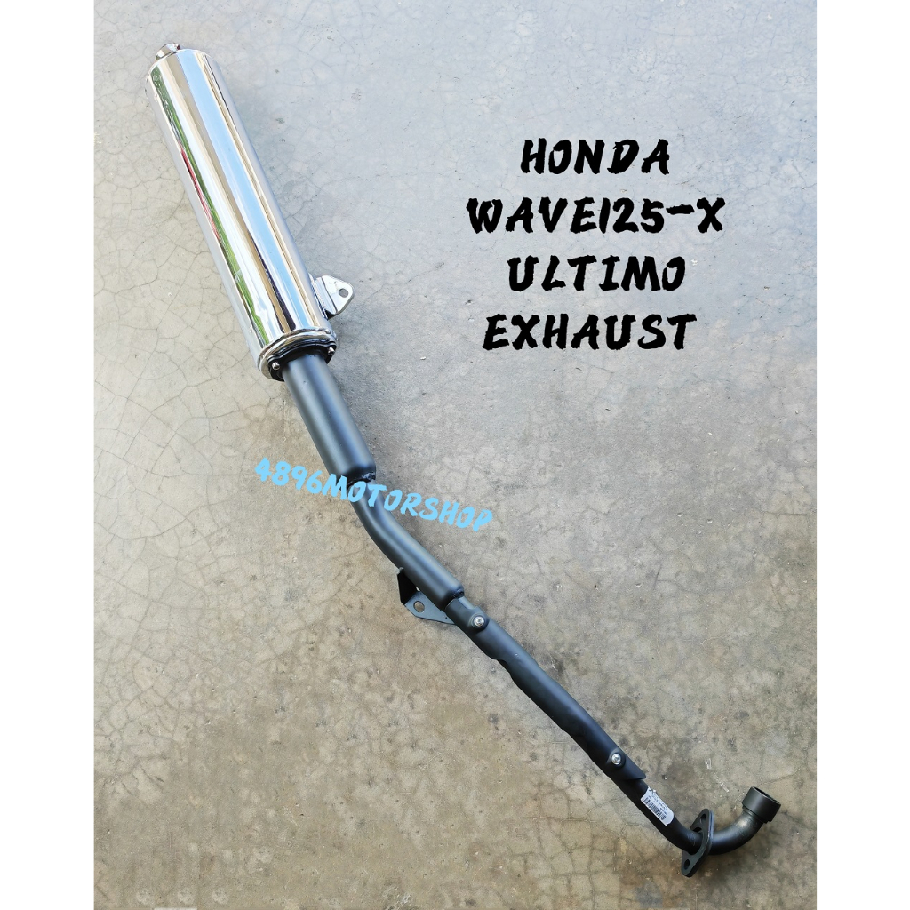 HONDA WAVE125X WAVE125-X WAVE 125 X ULTIMO STANDARD EXHAUST PIPE EKZOS ...