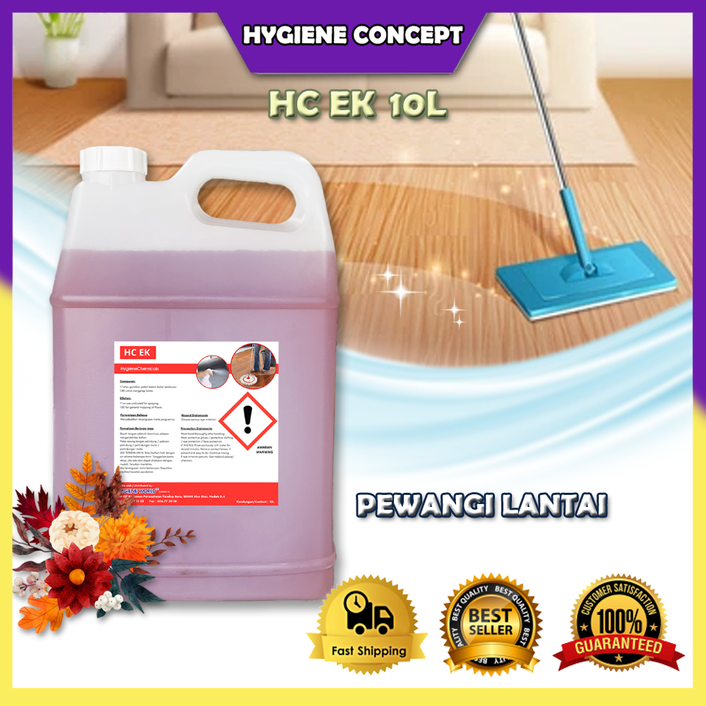 HC EK 10L / Pewangi Spray Mop Pencuci Lantai / Air Freshener Mopping ...