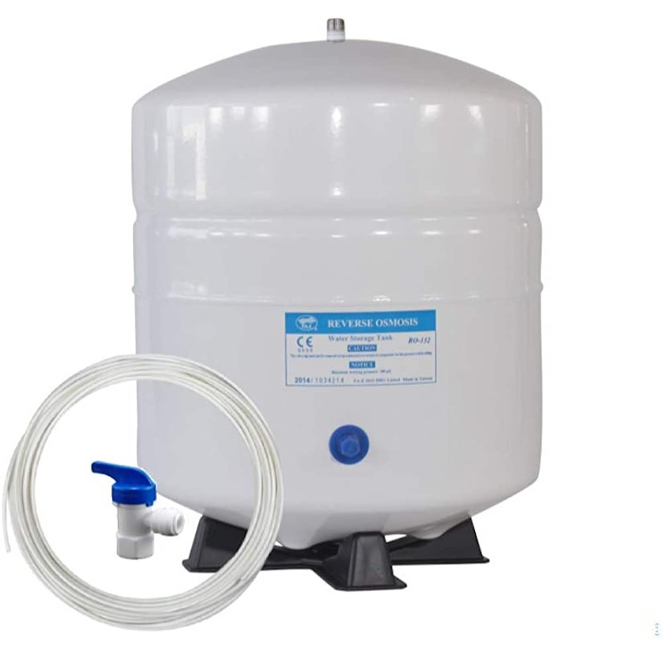 RO Water Filter Reverse Osmosis Pressure Tank Water Storage Tank Metal ...