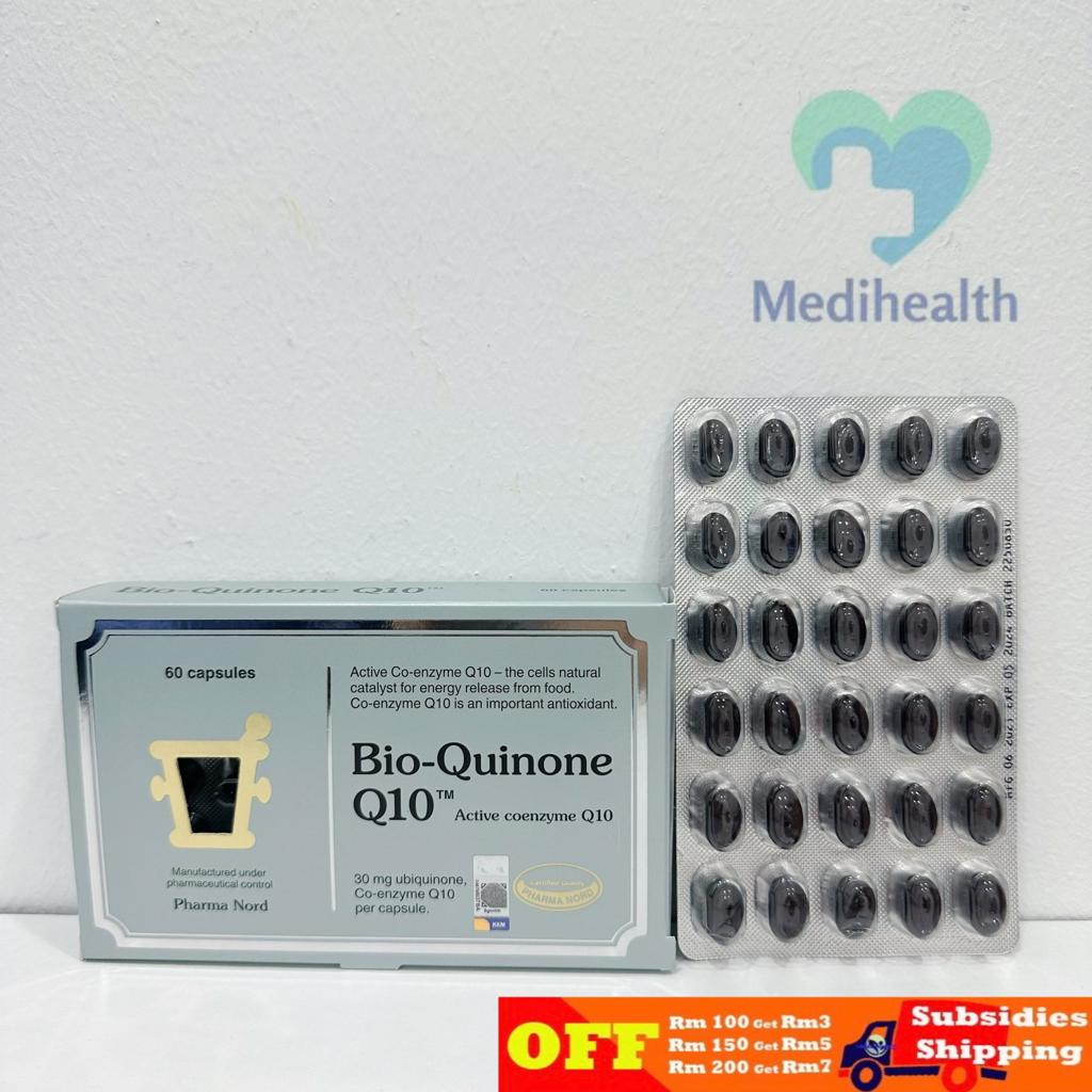 Bio-Quinone Q10 30mg Capsule (60'S) | Shopee Malaysia